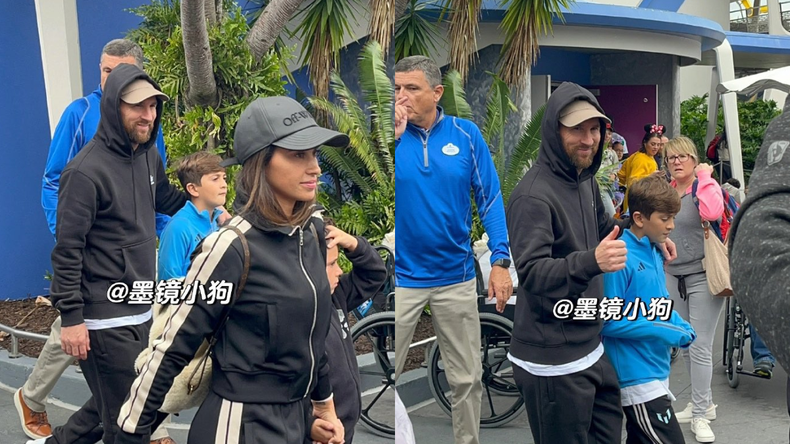 Las fotos del viaje de Lionel Messi y Antonela Roccuzzo a Disney que ...