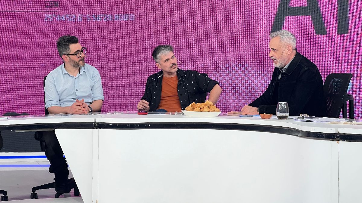Juan Braceli y Juani Ferrara visitaron a Jorge Rial tras el debut de ...