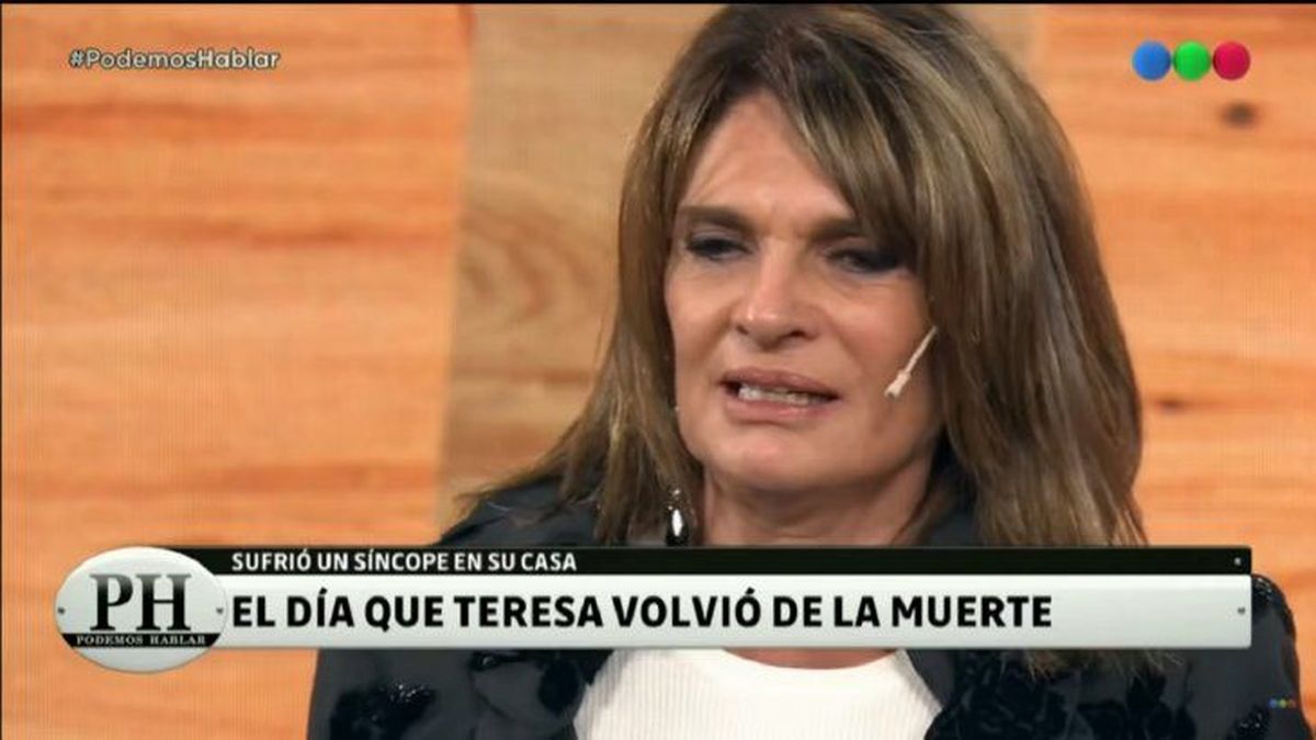 Teresa Calandra contó qué sintió cuando murió unos segundos