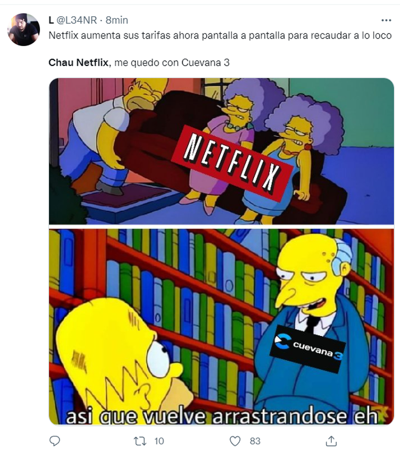Chau Netflix: los mejores memes tras el anuncio de que se cobrará por ...