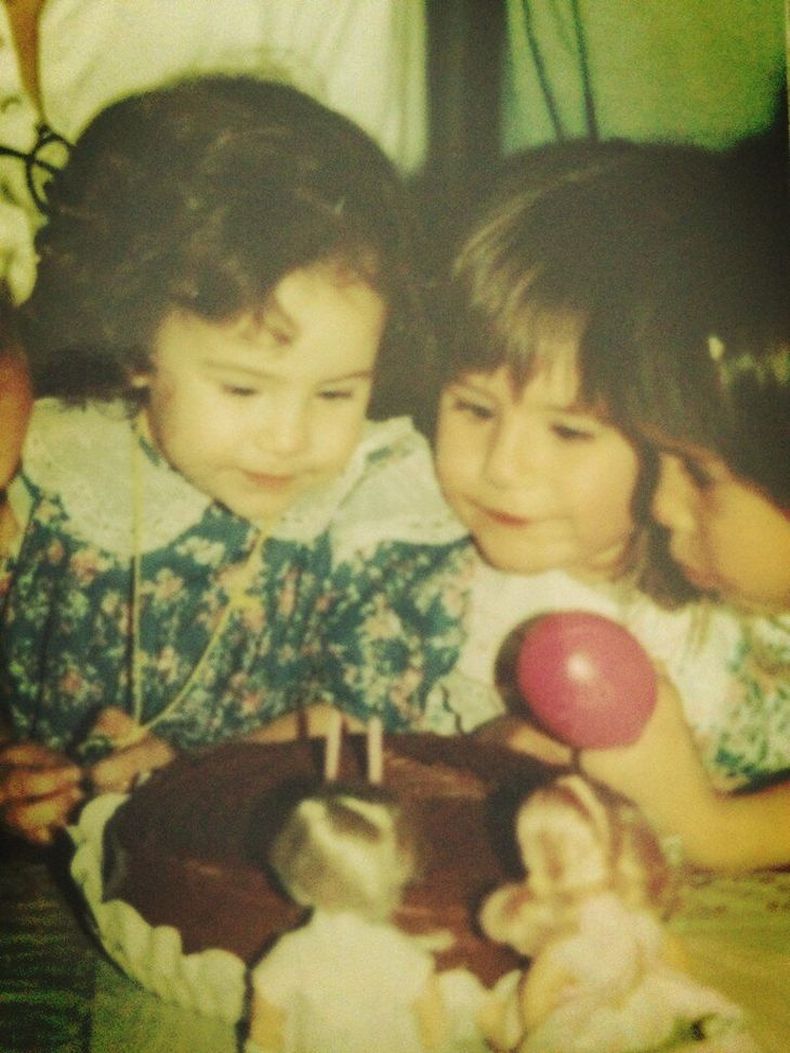 El emotivo álbum de fotos de la familia Tinelli