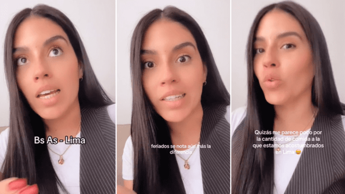Una influencer peruana contó las principales diferencias entre Lima y ...