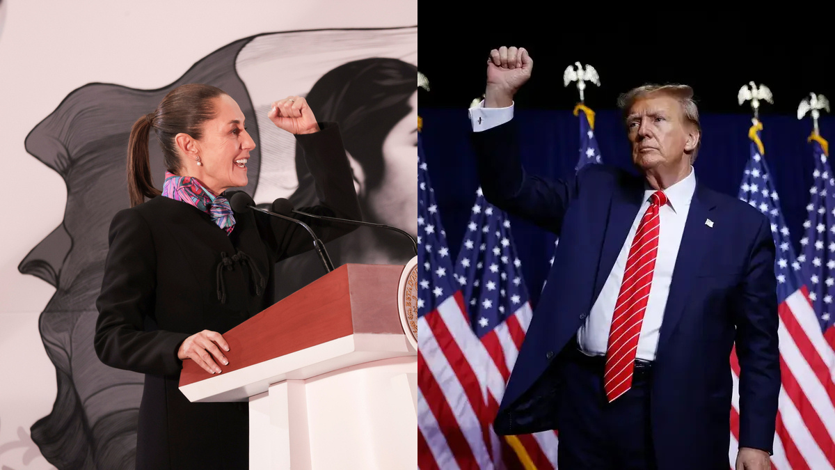 Claudia Sheinbaum felicitó a Donald Trump, pero pidió diálogo y respeto