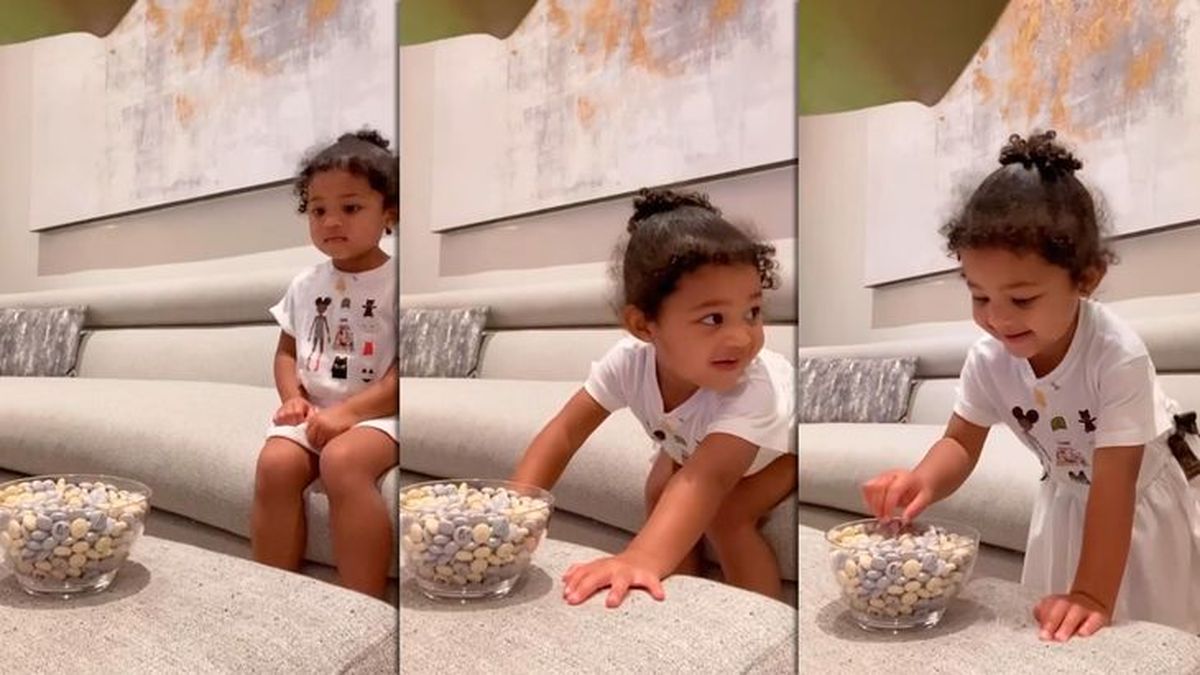 El tierno video de Stormi, la hija de Kylie Jenner, que sorprende a todos