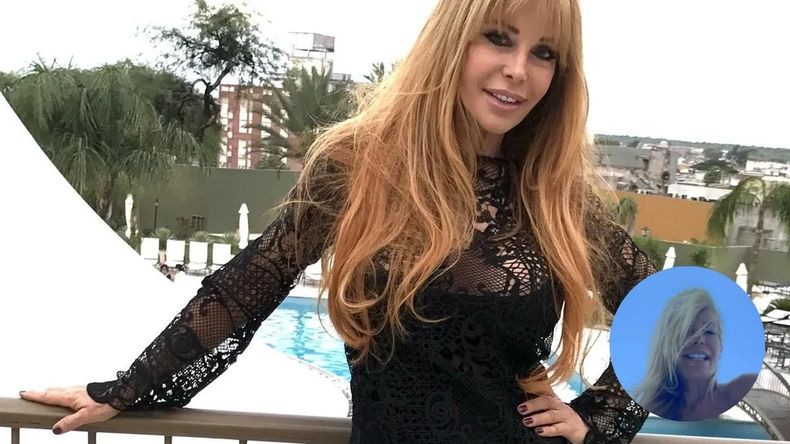 Graciela Alfano volvió a deslumbrar con su microbikini con lentejuelas que marca tendencia