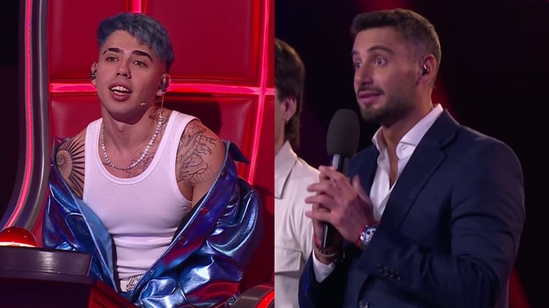 La tensa pelea entre Nico Occhiato y Luck Ra en La Voz Argentina 2025 ...