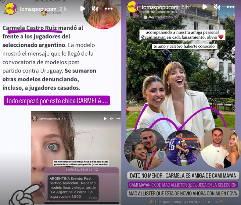 Escándalo en la Selección argentina: el mensaje sobre la presunta fiesta con modelos