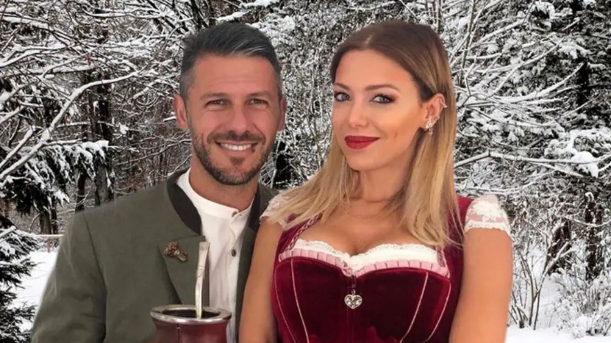 La supuesta tercera en discordia entre Demichelis y Evangelina Anderson rompió el silencio: Si ...