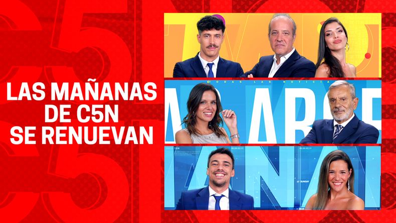 C5N apuesta fuerte y renueva su programación desde este lunes