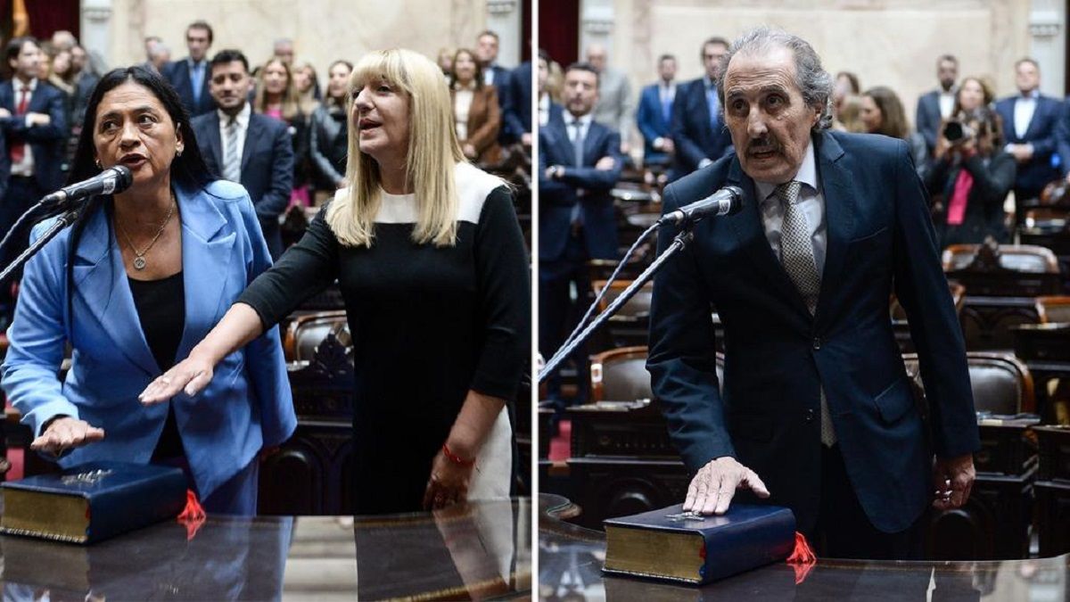 En una sesión breve, juraron tres diputados nuevos