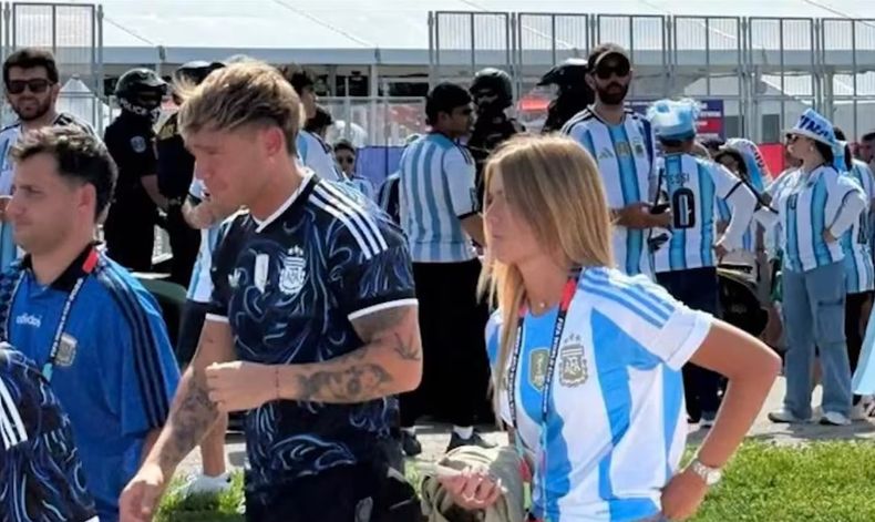 Quién es la modelo con la que Ian Lucas se mostró a los besos en el ...