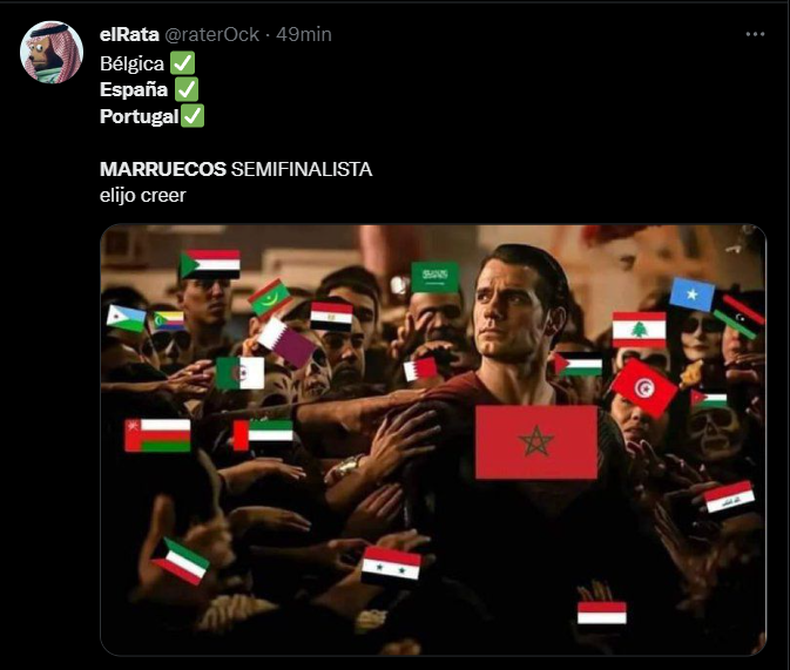 Los memes de la victoria de Marruecos ante Portugal en el Mundial Qatar ...