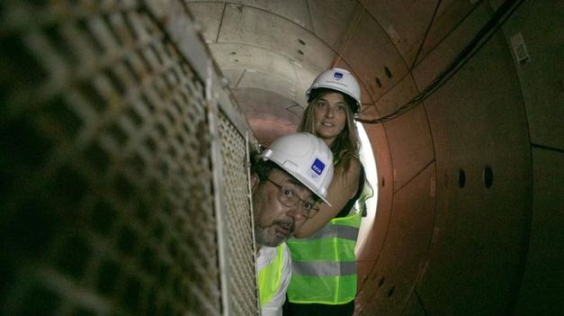 Malena Galmarini recorrió los avances de la obra de Sistema Agua Sur que beneficiará a más de 2 ...