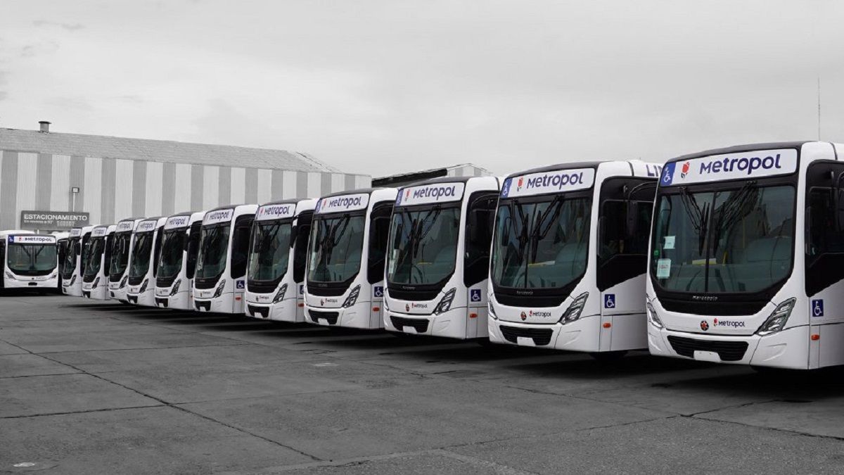 La empresa Metropol anunció un corte total de servicios en 23 líneas de ...