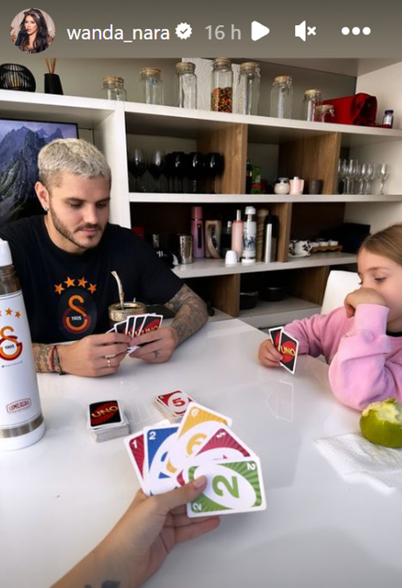 Wanda Nara reapareció en las redes con sus historias familiares ...