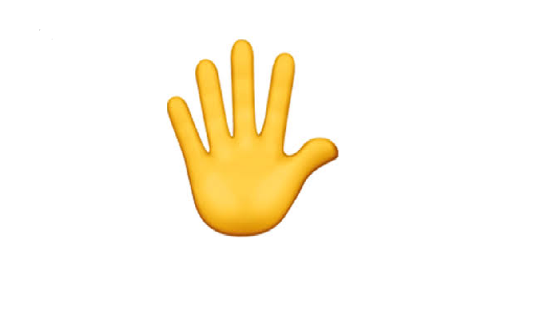 WhatsApp: este es el significado oculto del emoji de la mano con los ...