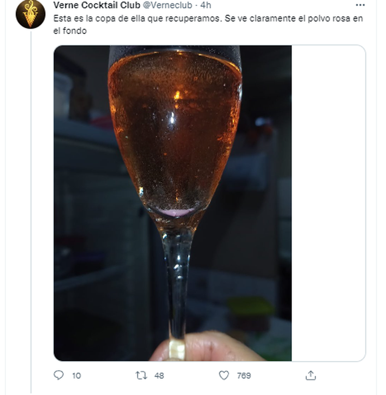 Viral: un bar reveló cómo un cliente quiso drogar a una chica