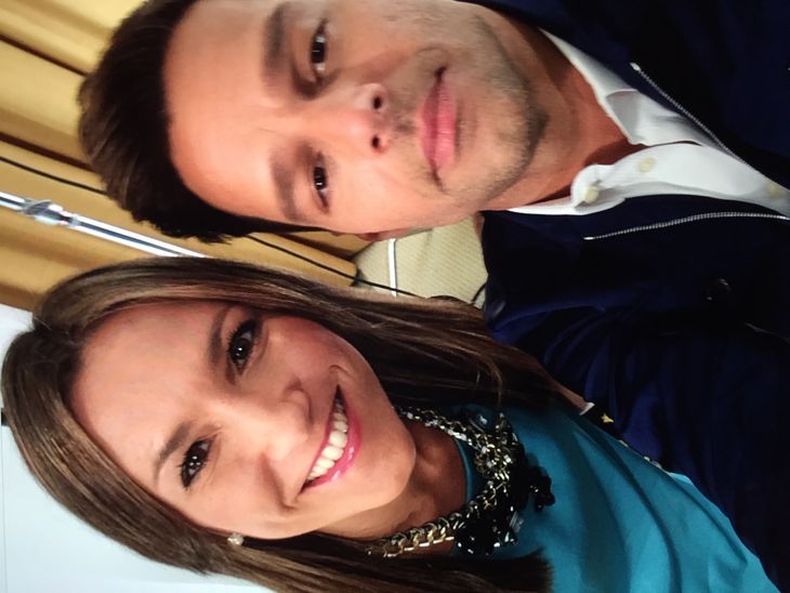 La periodista de C5N Fernanda Arena cumplió su sueño con Ricky Martin