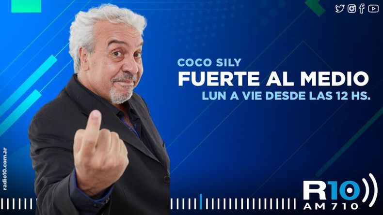 Así empezó Fuerte al medio con Coco Sily en Radio 10