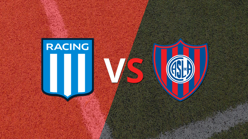 Racing Club no pudo en casa ante San Lorenzo y empataron 1-1