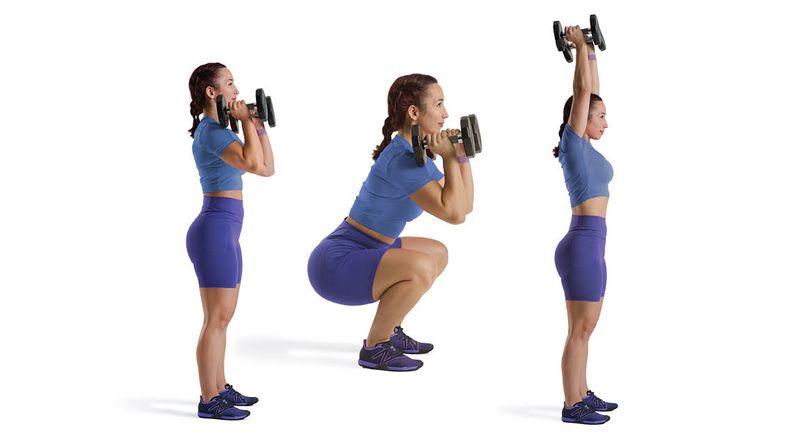 La serie súper corta de ejercicios para tonificar los brazos, muslos y ...