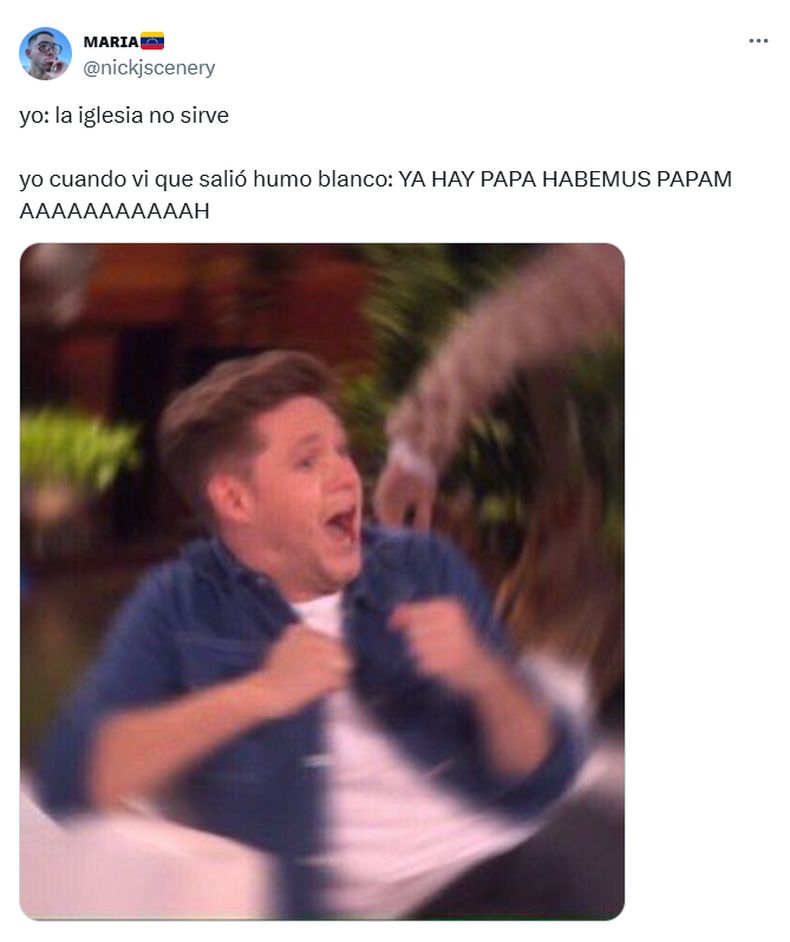 Habemus papam: los mejores memes de la elección del papa León XIV