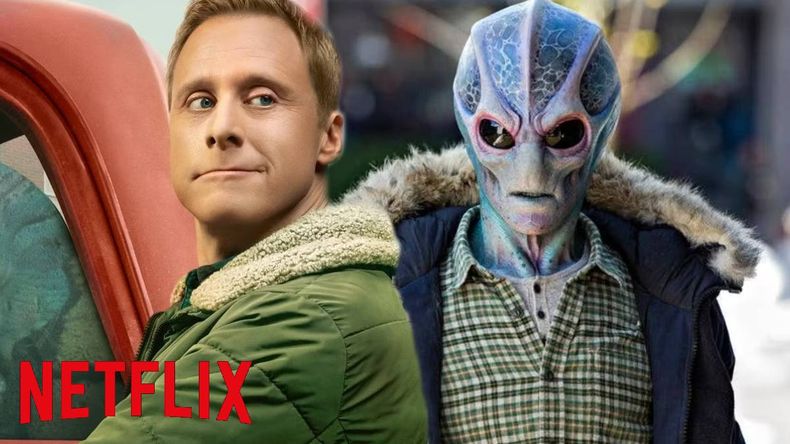 Netflix estrenó una comedia con un extraterrestre particular y mucha ciencia ficción