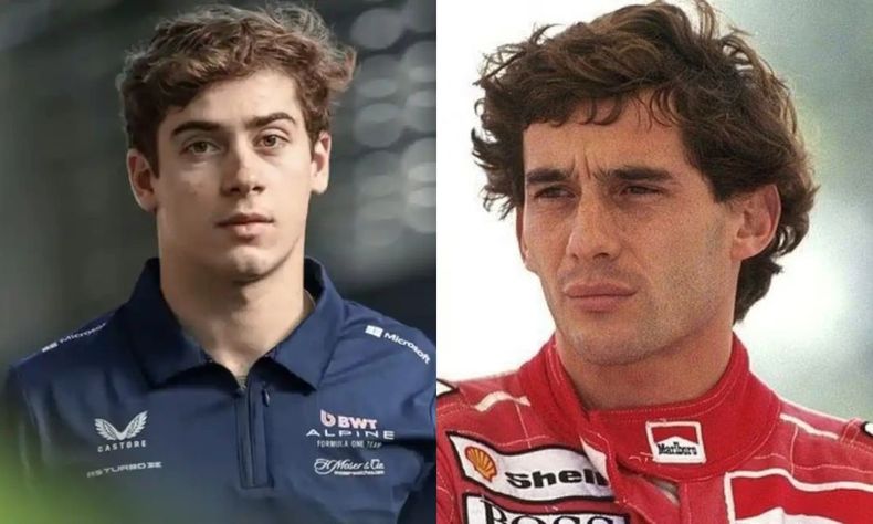 El emotivo mensaje de Franco Colapinto sobre Ayrton Senna: Siempre en ...