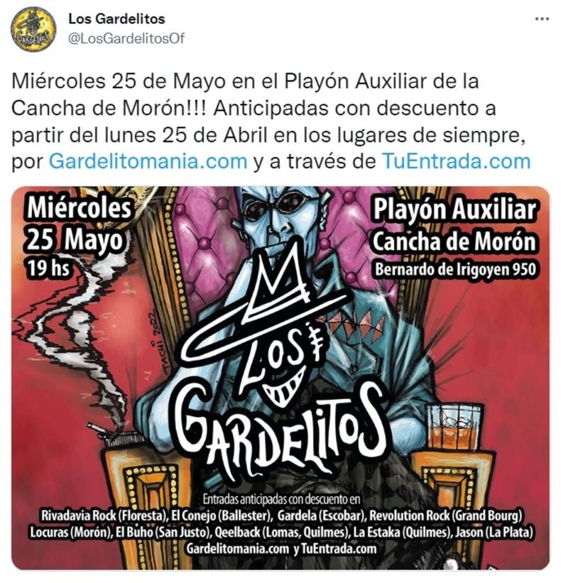 ¿Vuelve a cantar el Indio Solari? El sugerente flyer que despertó la ...