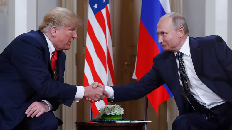 Donald Trump afirmó que Vladimir Putin le pidió una reunión lo antes ...
