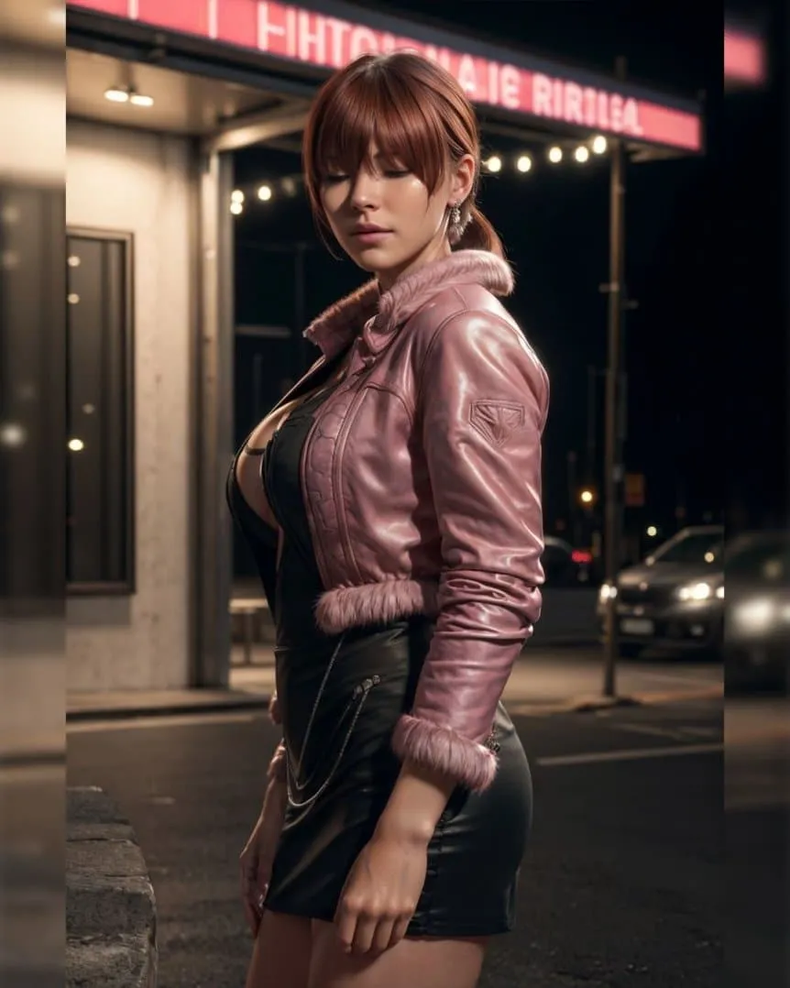 Así luciría Shermie de The King of Fighters en la vida real según la inteligencia artificial