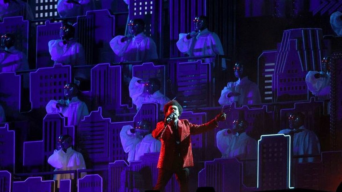 Así fue el show de The Weeknd en el Super Bowl LV