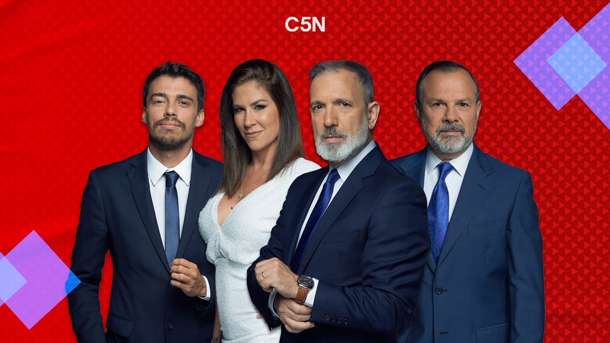 C5N recuperó en julio el segundo lugar entre los canales de noticias