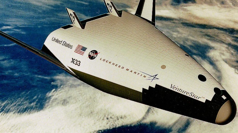 La NASA volvió a poner en marcha la misión X-33 para la construcción de un avión espacial