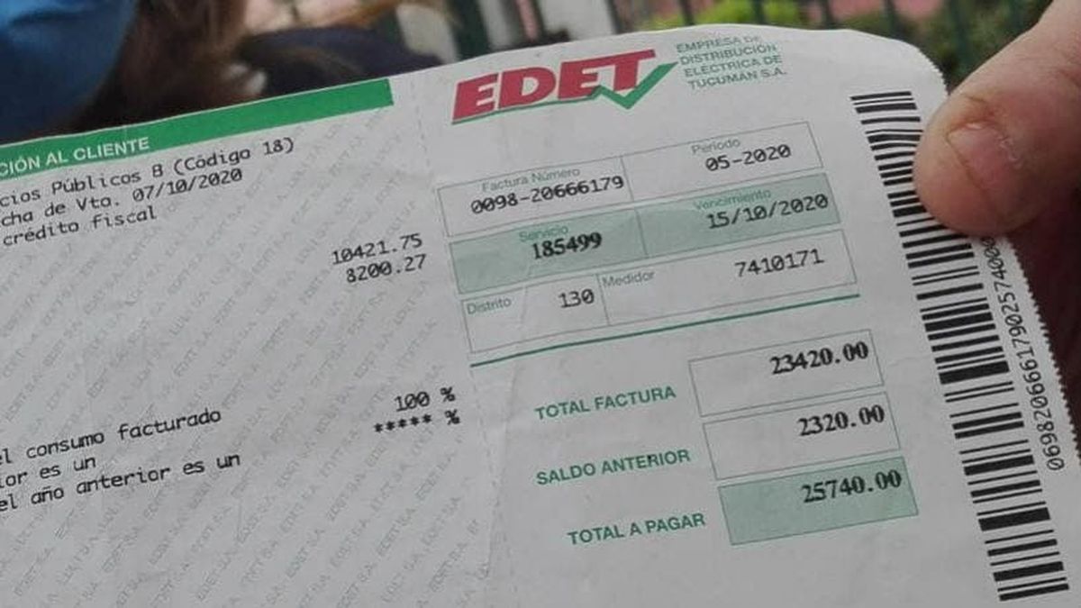 Cómo puedo pagar una factura vencida de EDET