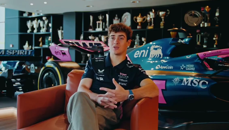Franco Colapinto, a horas de su debut en Alpine: Representar a ...