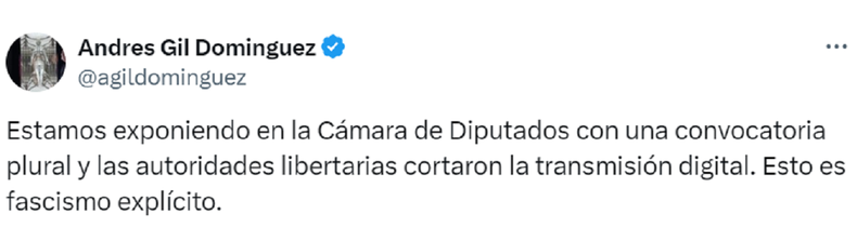 Unión por la Patria denunció que cortaron la transmisión del debate de ...