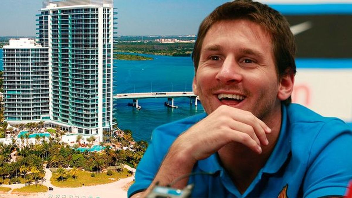 Exclusivo: El lujoso edificio en Miami que hospeda a Messi y sus amigos