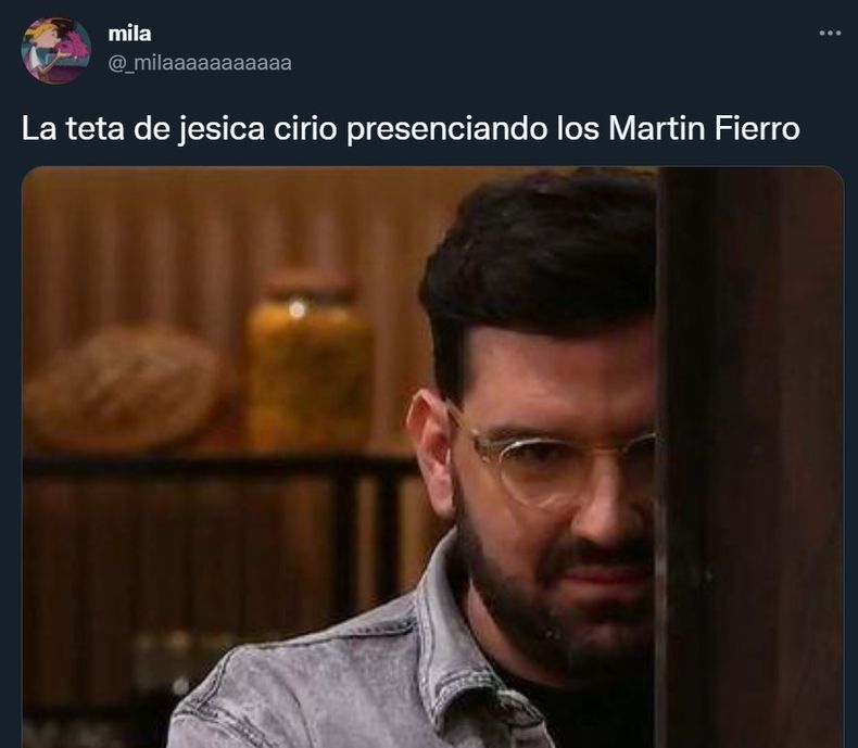 Los mejores memes del Martín Fierro 2022