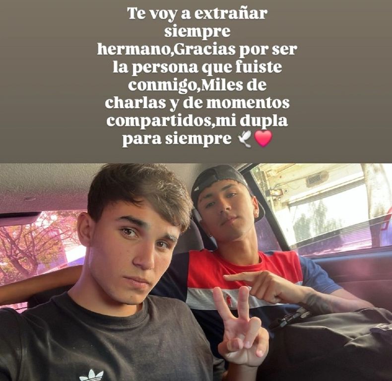 La dolorosa despedida a Camilo Nuin, el futbolista de San Telmo que ...