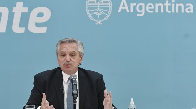 En Plena Escalada Del Blue Alberto Fernández Apuntó A Los