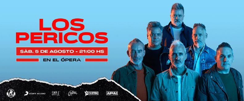 Los Pericos se presentarán en el Teatro Ópera y luego harán una gira ... Los Pericos se presentarán en el Teatro Ópera y luego harán una gira ...