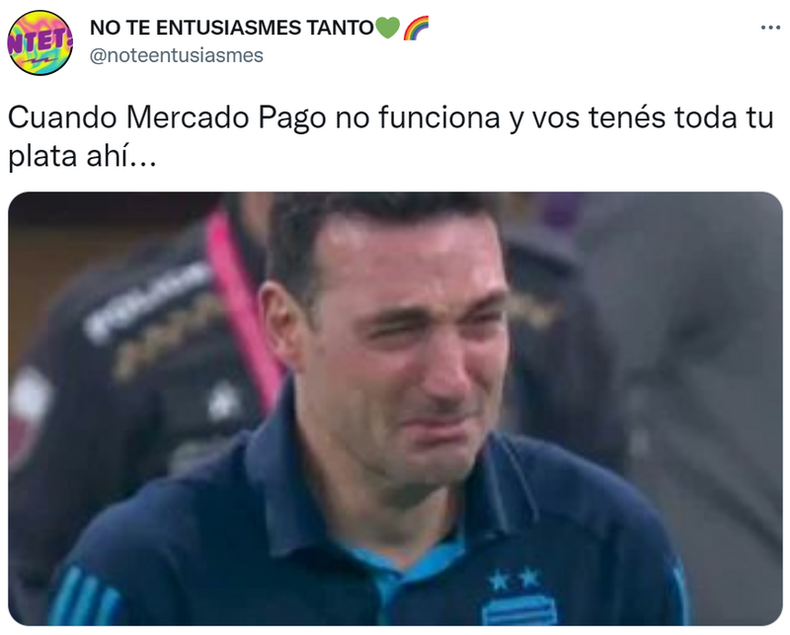 Se cayó Mercado Pago a nivel global: los mejores memes