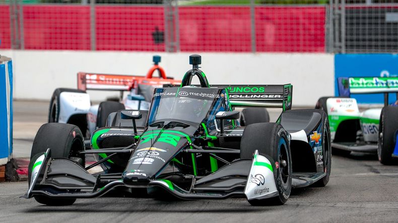 Gran actuación de Agustín Canapino en IndyCar: terminó 12° en Toronto