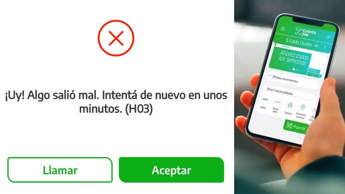 Qué es el error h03 en Cuenta DNI y cómo solucionarlo