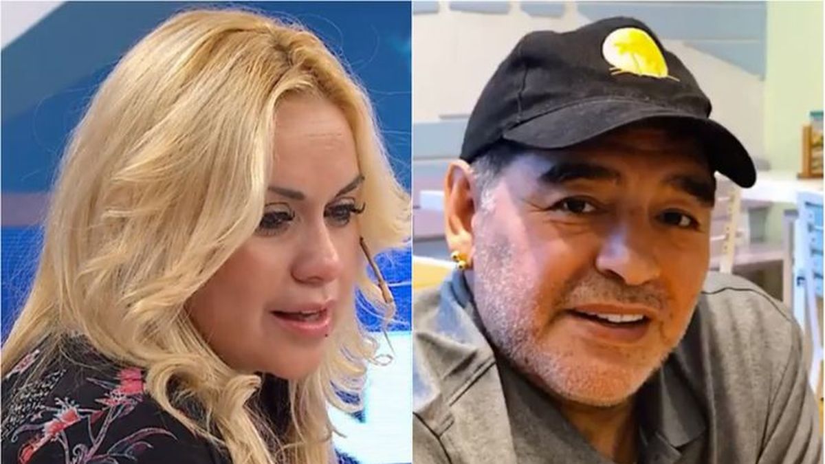 Verónica Ojeda, dolida por la actitud de Maradona con su hijo: Dieguito ...