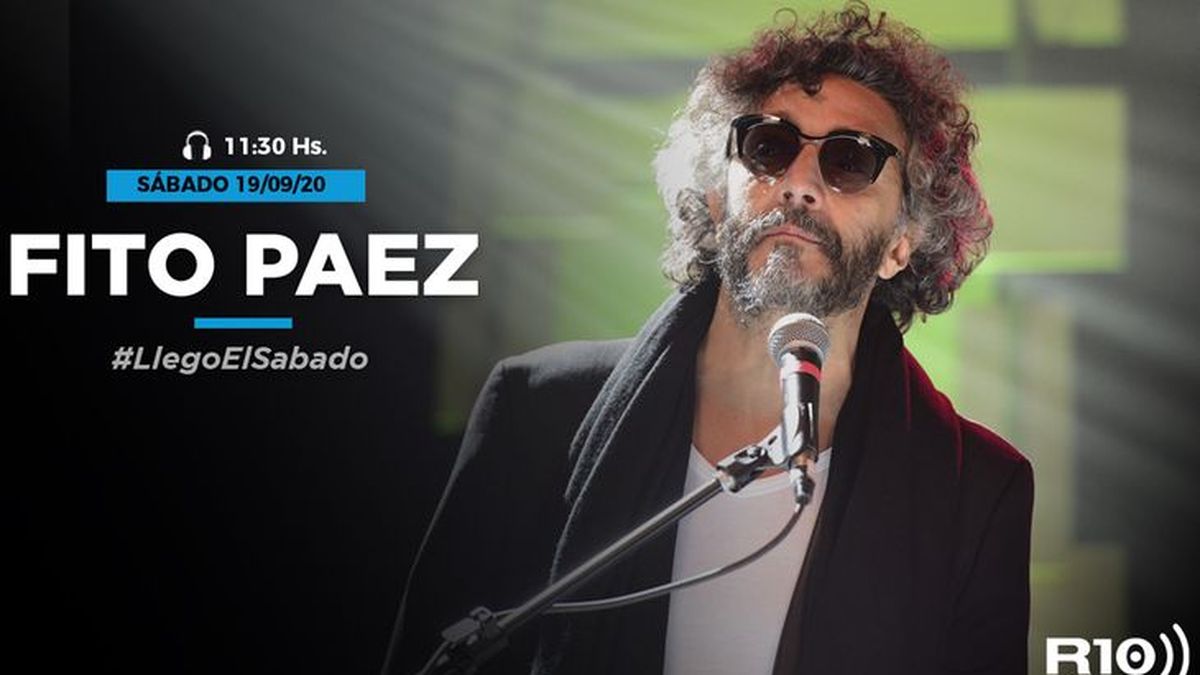 Fito Páez brindará una entrevista en Radio 10