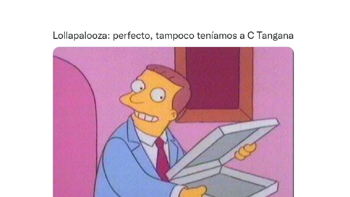 Los mejores memes por la ausencia de C. Tangana en el Lollapalooza