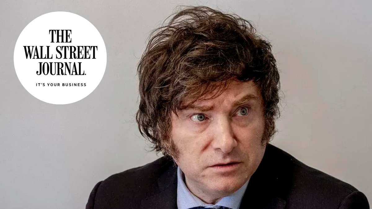 Duro análisis de The Wall Street Journal sobre Javier Milei: Sufre heridas autoinfligidas