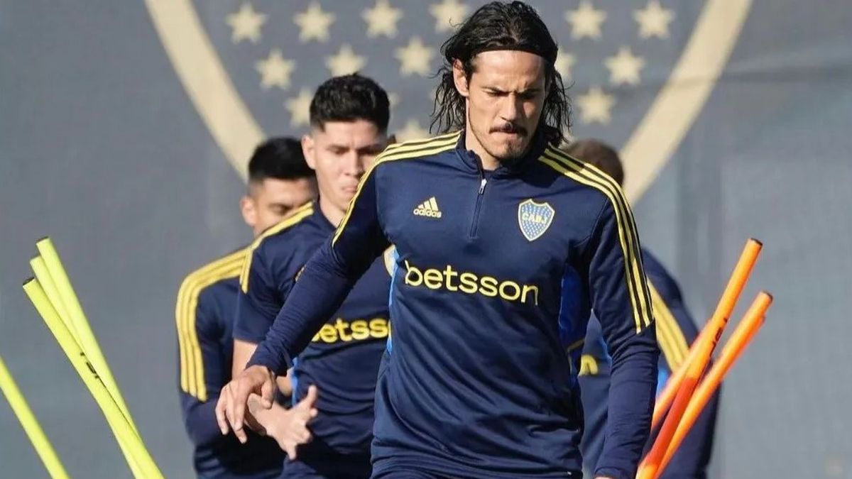 Boca, en vilo ante el posible debut de Cavani en la Copa Libertadores
